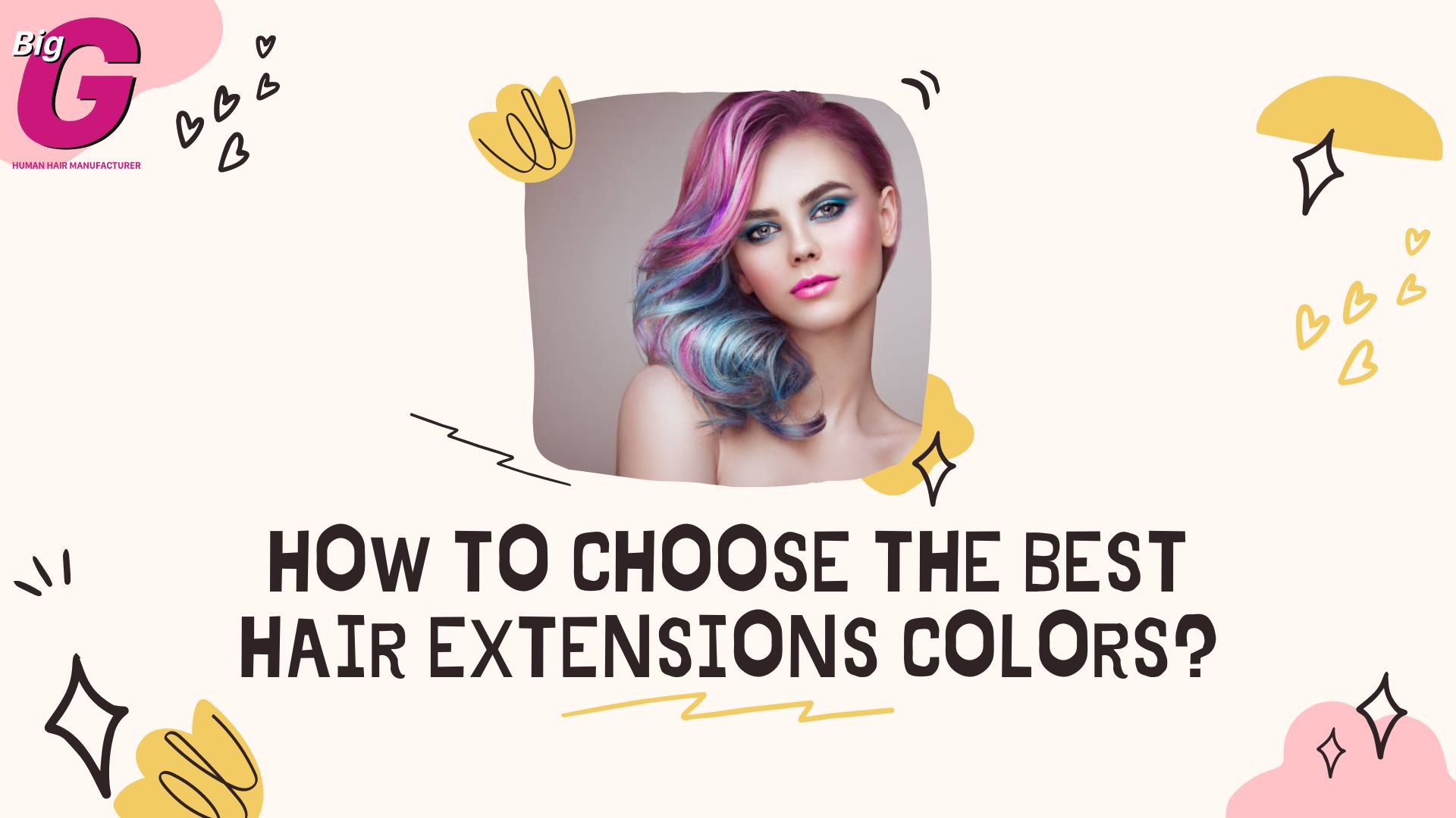 How to choose the best hair extensions colors?