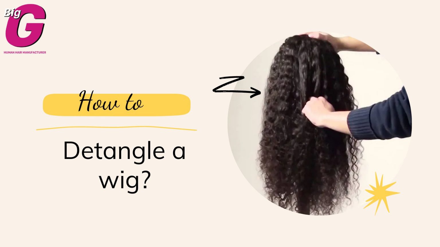 Wig hacks: How to detangle a wig correctly?